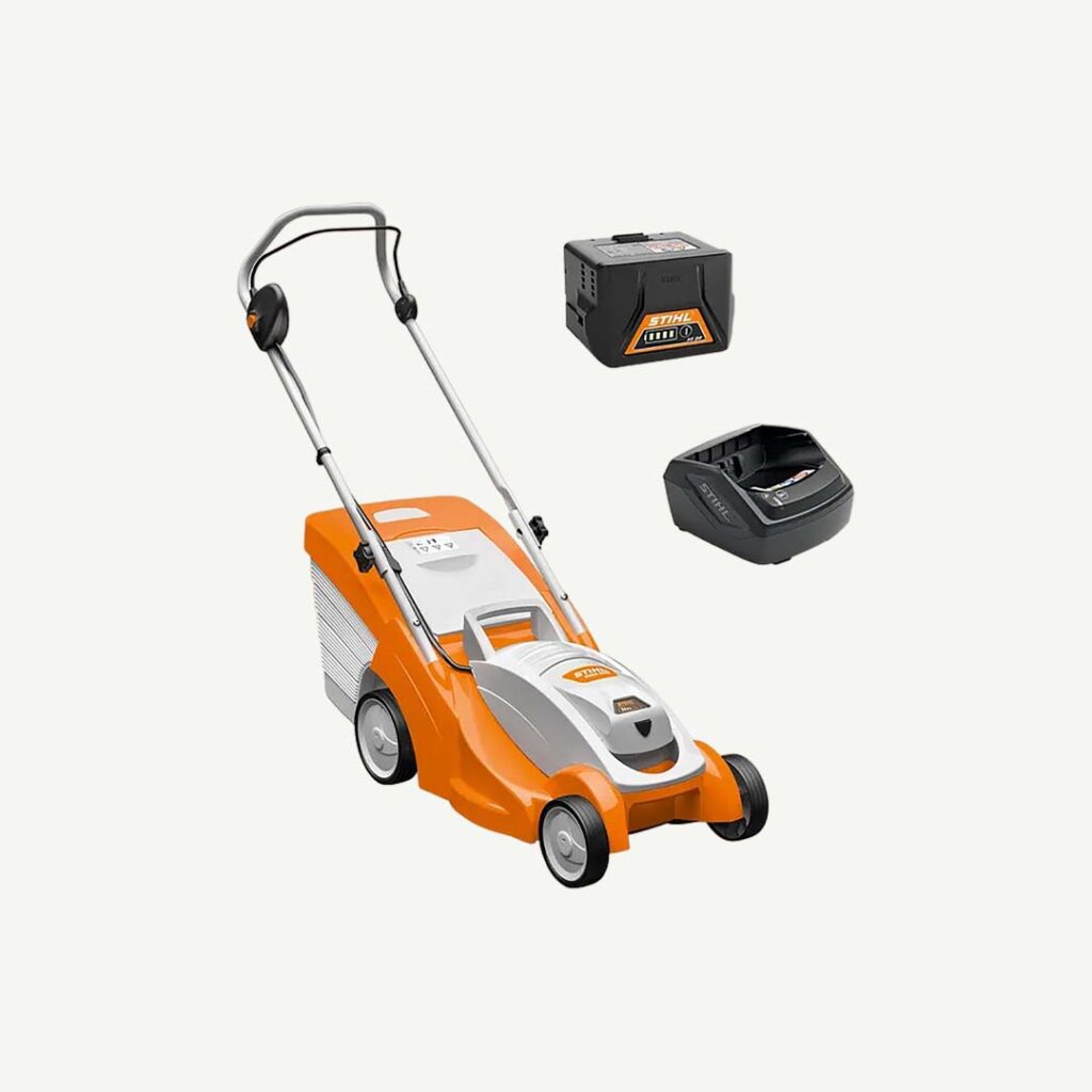 STIHL RMA 339 COMPACT CORDLESS LAWNMOWER KIT 63200111445 INCLUDES AK30 ...