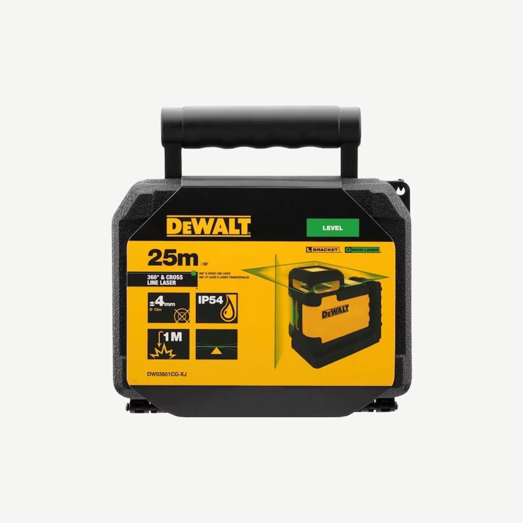 DEWALT 360 CROSS LINE LASER GREEN - R.C. Manubhai & Co. Pte Ltd