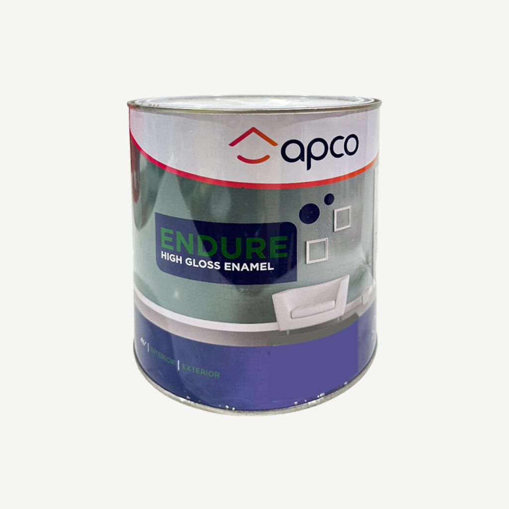 APCO ENDURE INTERIOR/EXTERIOR HIGH GLOSS ENAMEL GROUP 3 TINTED SHADES ...