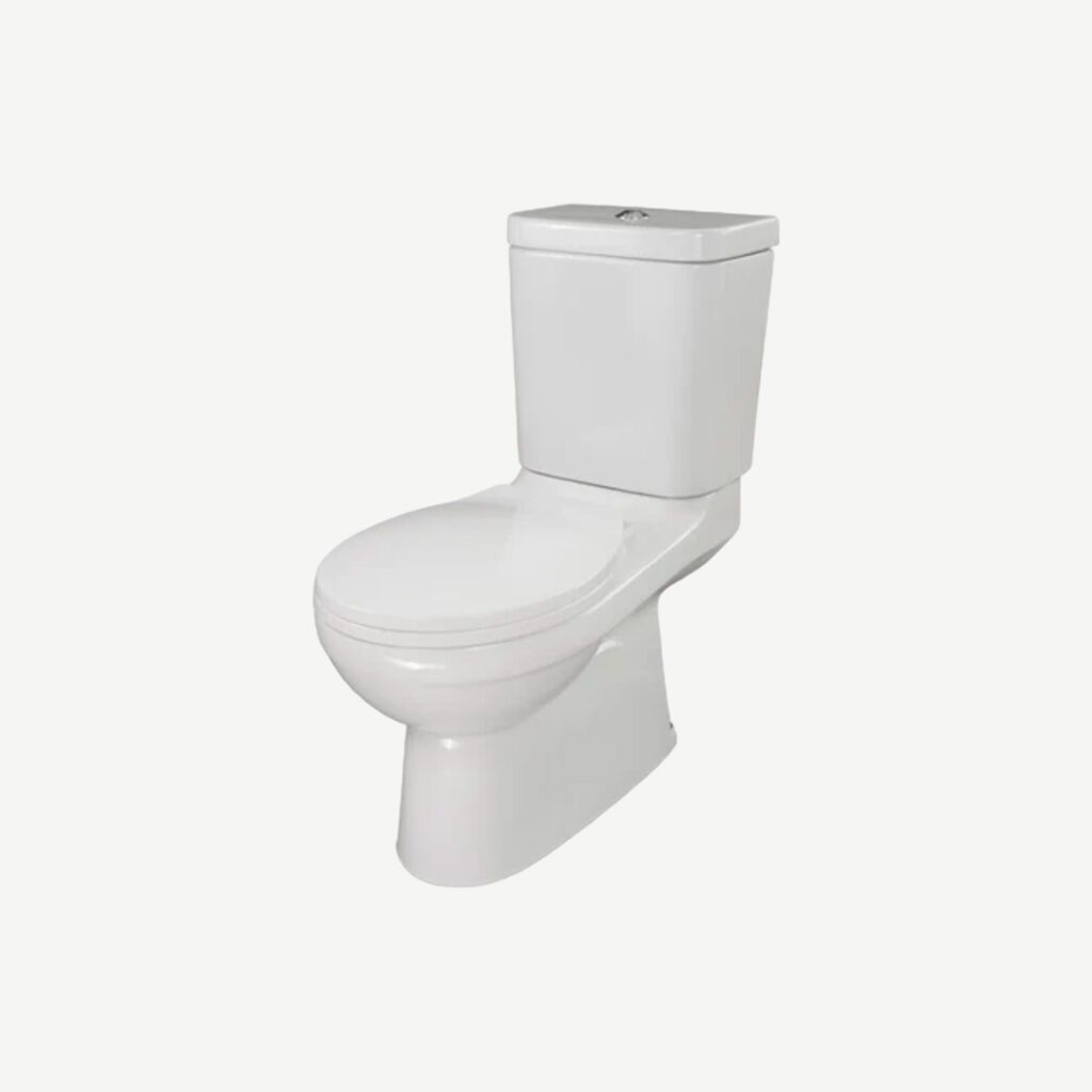 CLAYTAN LISA CLOSE COUPLED CISTERN with LISA LC3007D PUSH BUTTON - R.C ...