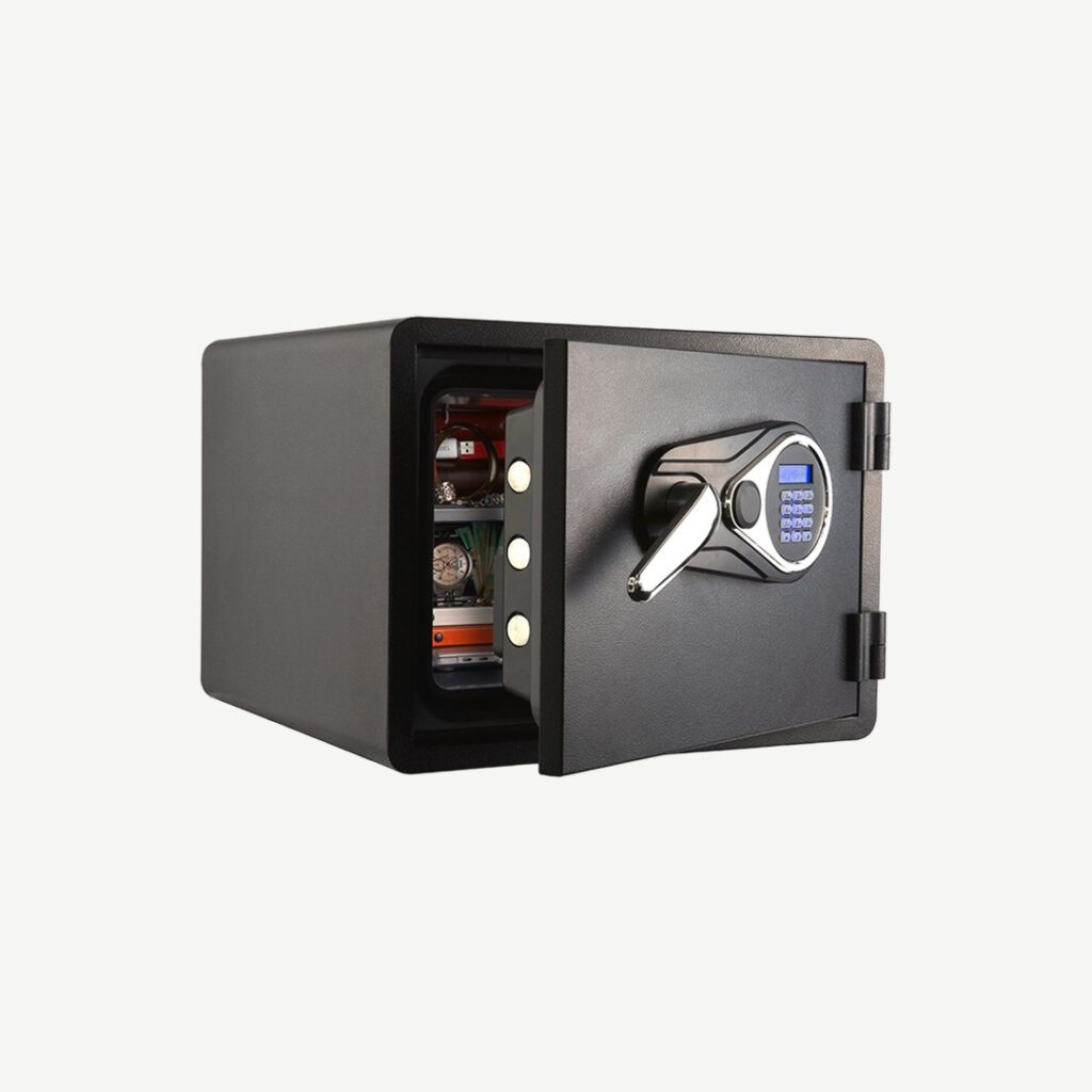 SANDLEFORD 23.5Ltr KARBON BLACK FIRE AND WATERPROOF SAFE [0179578] - R ...